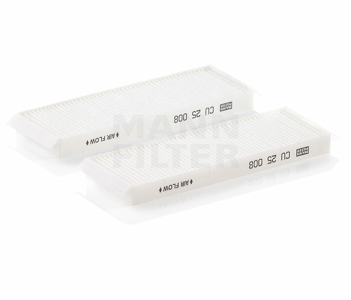 MANN FILTER CU 25 008-2 Фильтр салонный,
