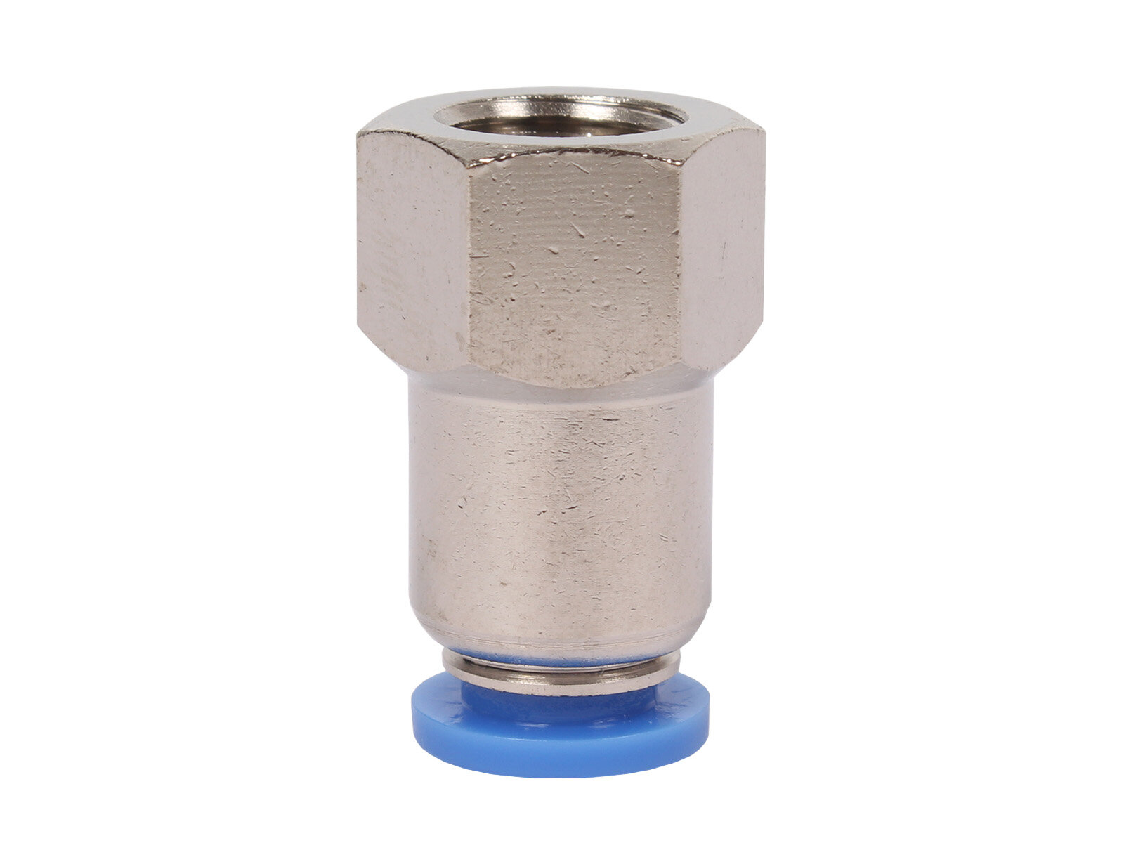 Пневмофитинг цанговый прямой с внутренней резьбой PCF 6-01 (R1/8)