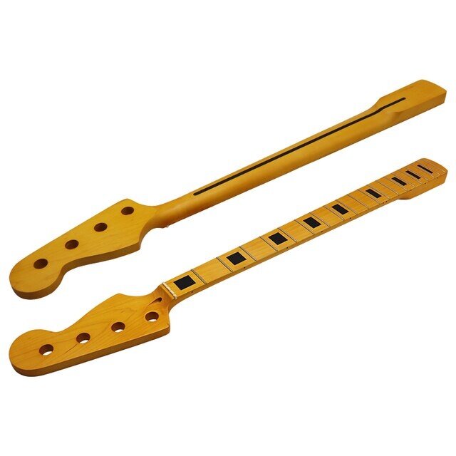 Гриф для бас-гитары Jazz Bass, кленовый, 20 ладов, Bestwood JB M1 Matte