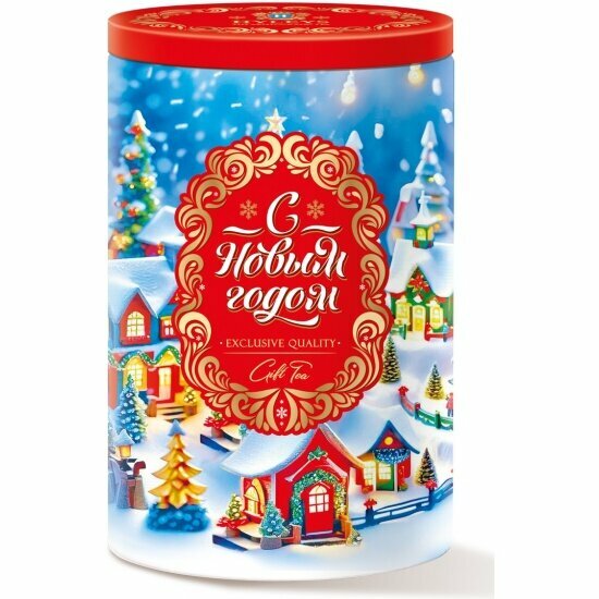 Чай черный Hyleys Хэйлис () "С Новым Годом!" 80 г ж/б, 4607807013422