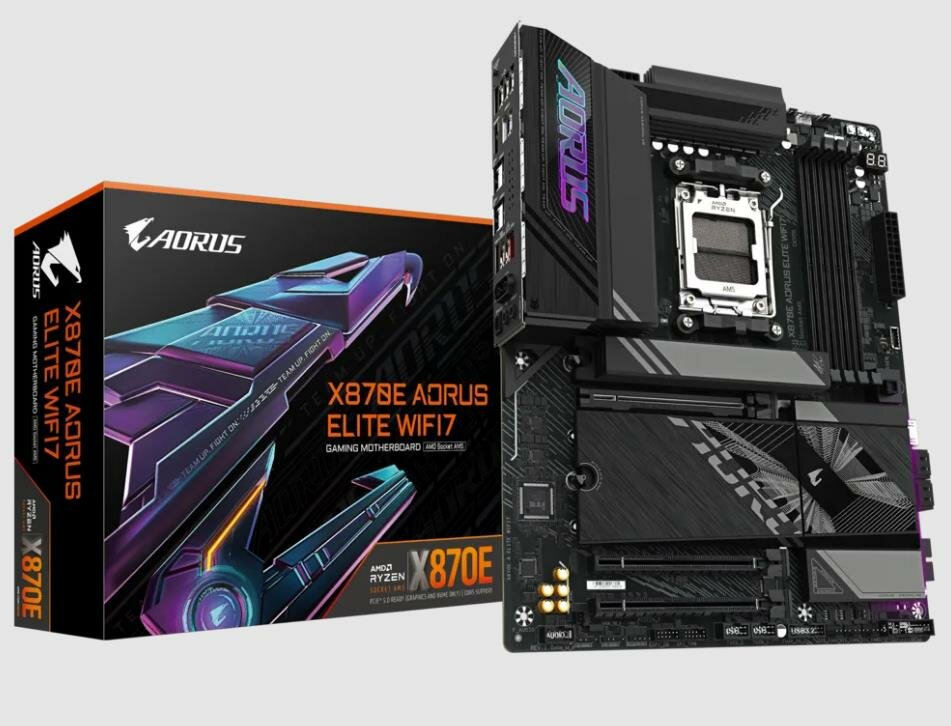 Материнская плата Gigabyte X870E AORUS ELITE WIFI7 Socket AM