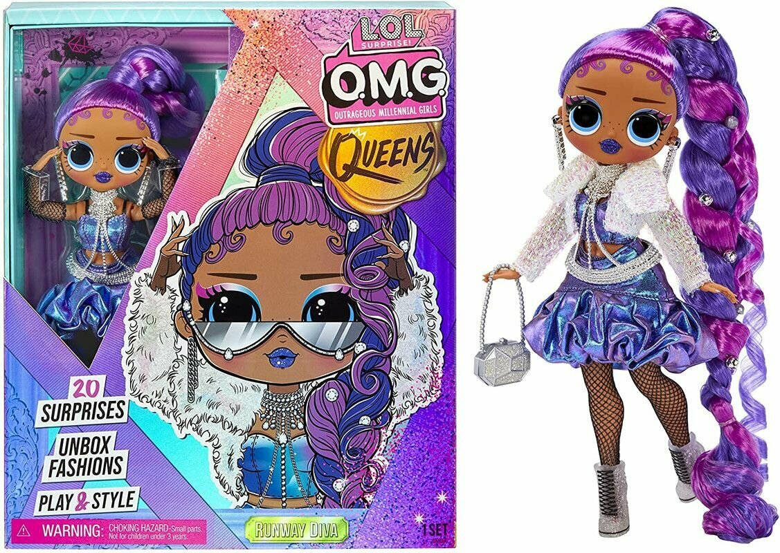 LOL Surprise Doll OMG Старшая сестра Ангел-Дьявол Поколение 4 Модная серия моды