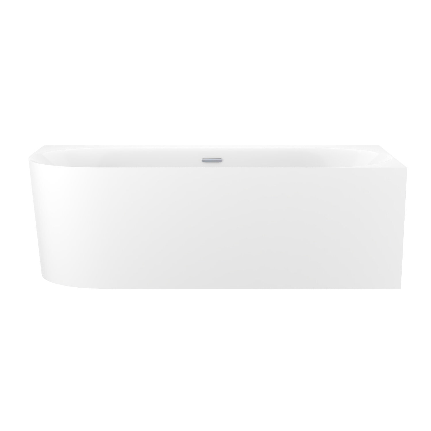 Пристенная угловая ванна акриловая 180 х 80 см Wellsee Collaro 28910601R а наборе 4 в 1: асимметричная ванна белый глянец (правый разворот), ножки, экран, слив-перелив