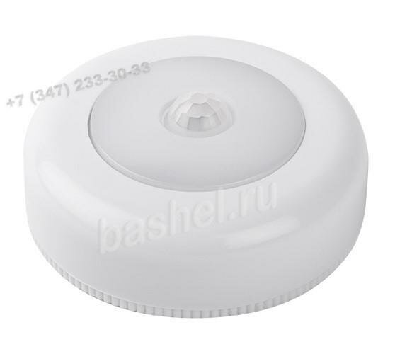 Фонарь-светильник Jazzway TS5-L1W-SENS (датчик движ.) (3xR03) 6xSMD 0.8W(50lm) 2 реж. 69x69x27 IP43