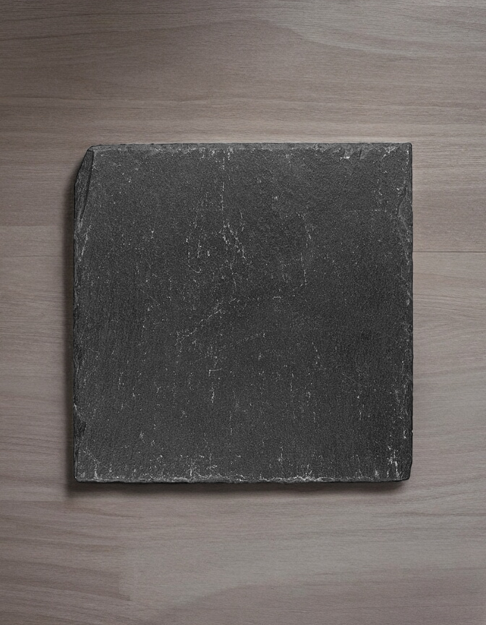 Блюдо квадратное для подачи набор 2 шт Sunnex из натурального сланца, 20 см