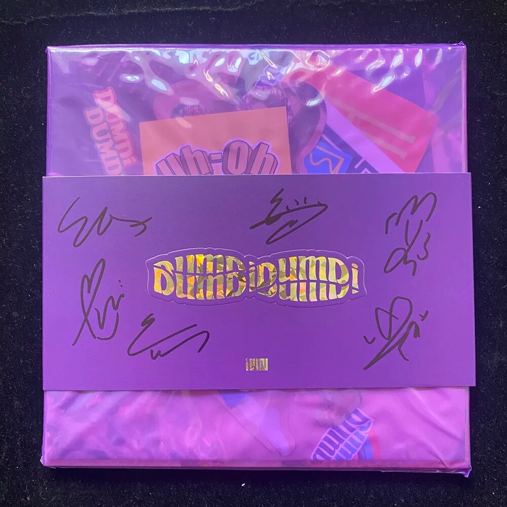 Фотоальбом (G)I-DLE DUMDI DUMD с автографом Night Version