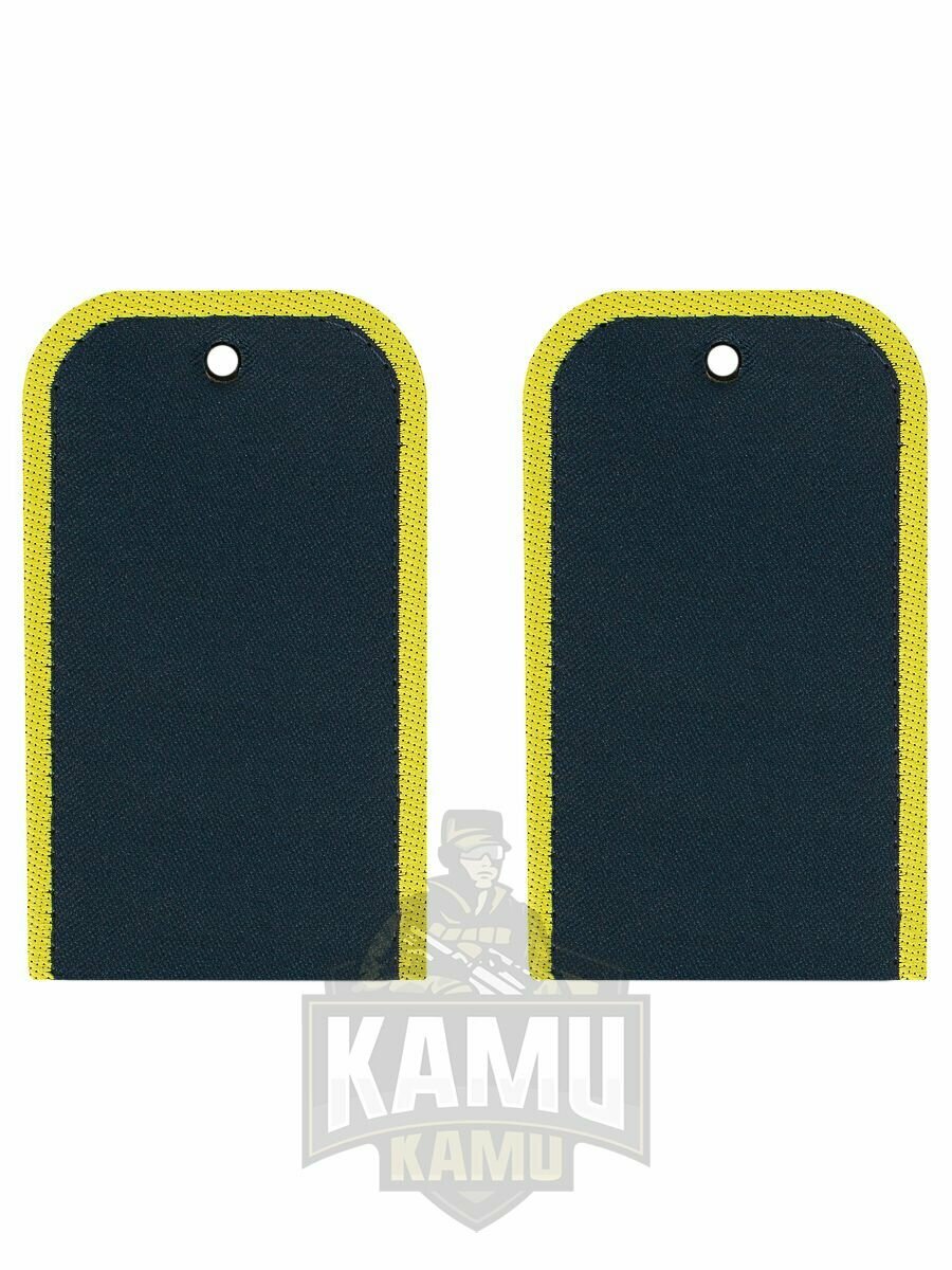 Погоны РЖД с кляммерами в комплекте цвет темно-синий 752527