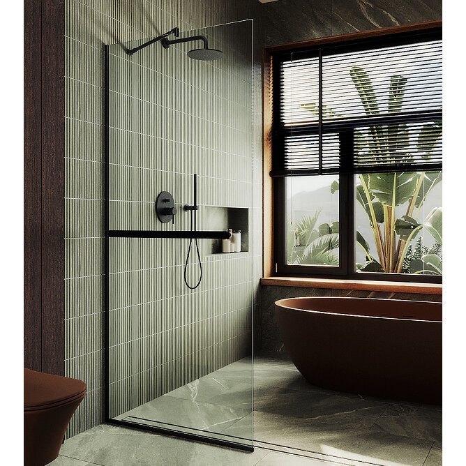 Душевая перегородка MaybahGlass 195х90 MGD-732-6у