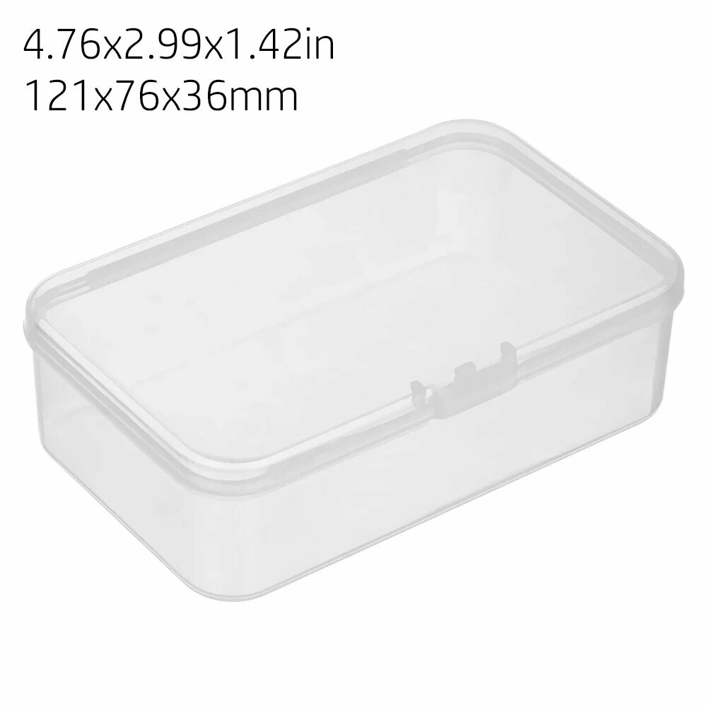 Прозрачный пластиковый ящик для мелочей