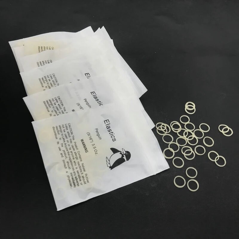 Ортодонтические резинки Xceldent 1000 шт. Penguin-10Packs