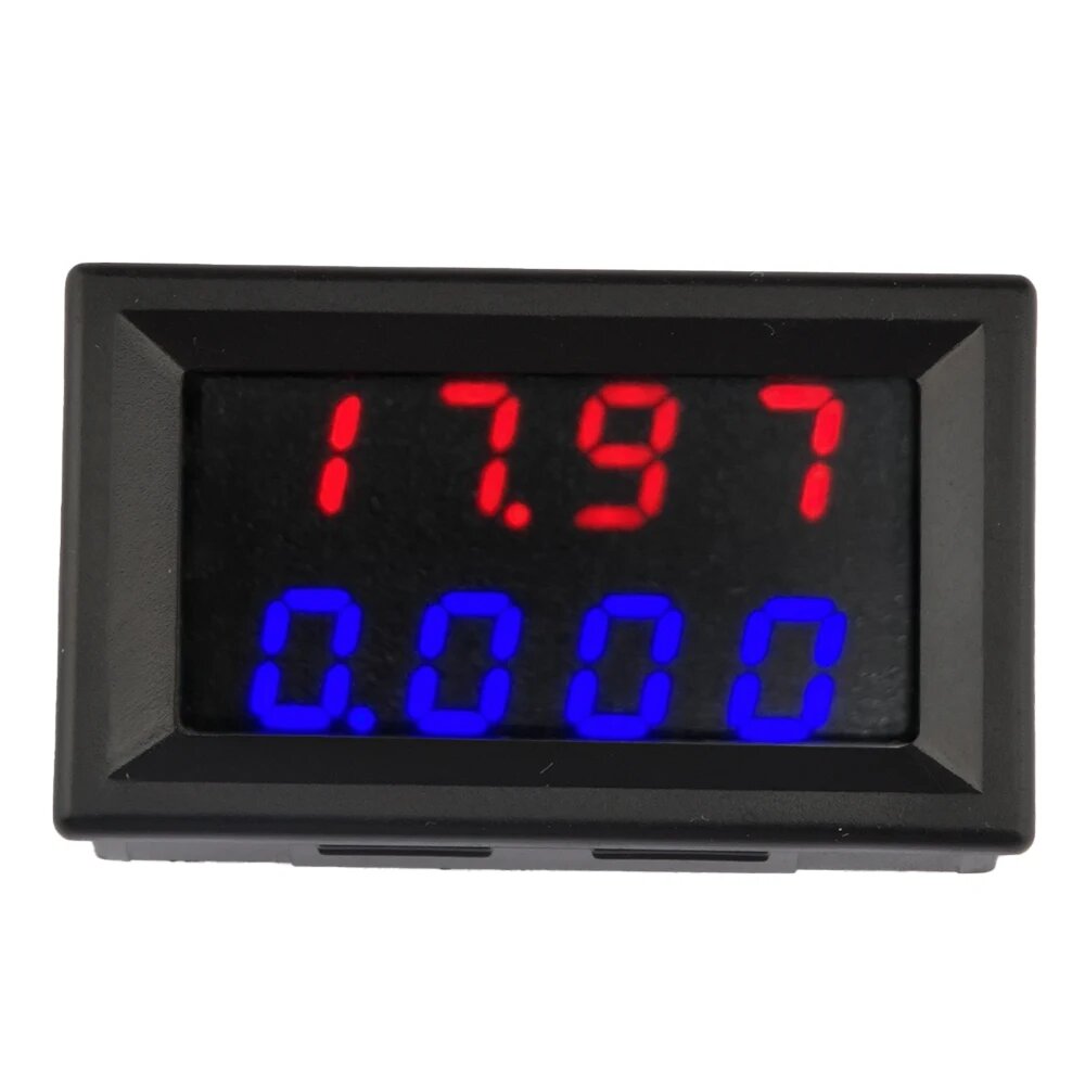 Цифровой вольтметр-амперметр Aideepen 0,28", DC500V 10A