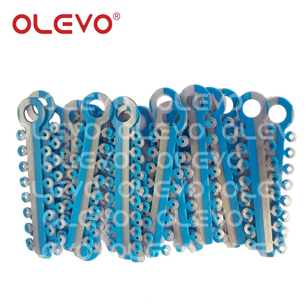 OLEVO Эластичные лигатуры для брекетов 320 шт. Color 64