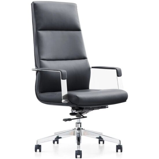 Кресло руководителя Sunon Slim SL900 экокожа черный