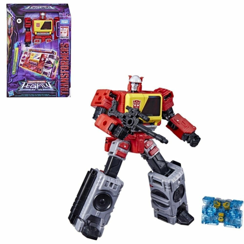 Hasbro Игрушки-трансформеры Generations Legacy Voyager Autobot Blaster и фигурки прямого действия - от 8 лет и старше, 7 дюймов F3054