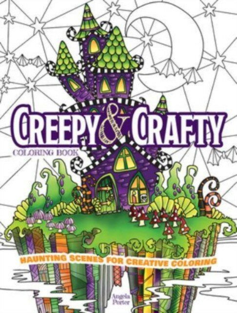 Creepy & crafty coloring book