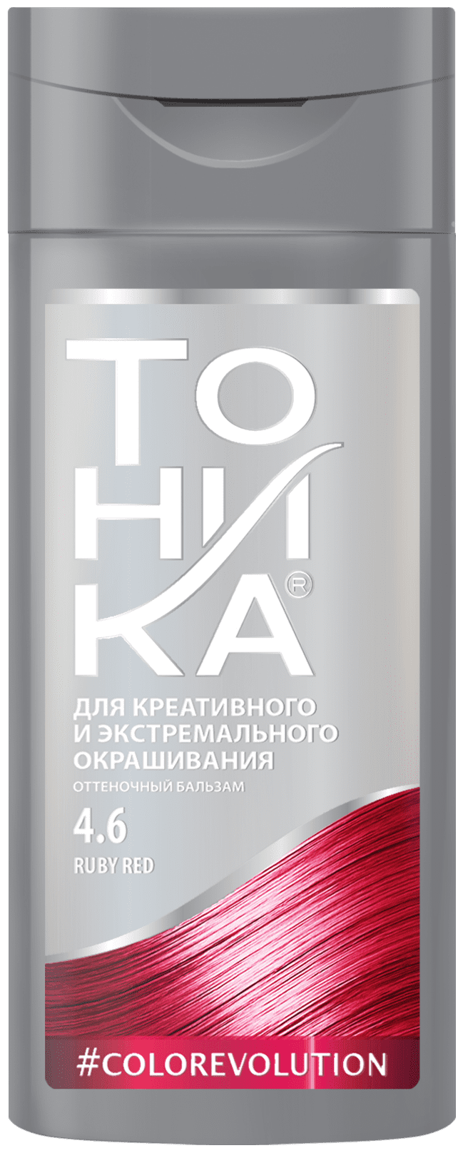 Тоника оттеночный бальзам для волос Colorevolution 4.6 Ruby Red 150 мл 150 мл 1 шт.
