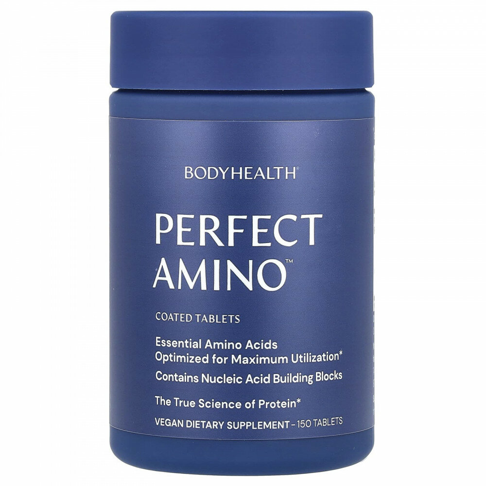 BodyHealth, Perfect Amino ™, 150 таблеток, покрытых оболочкой