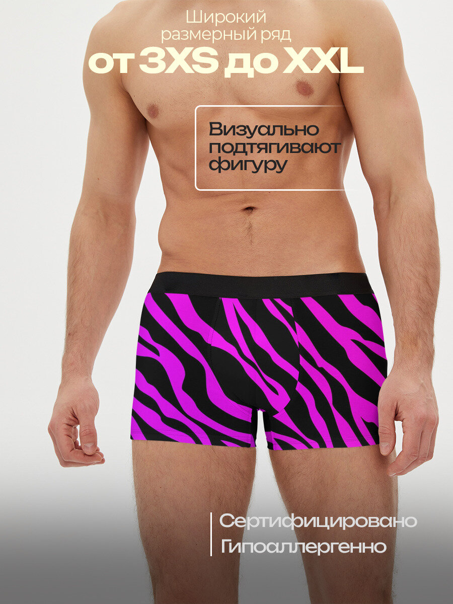 Трусы Разные неоновые принты