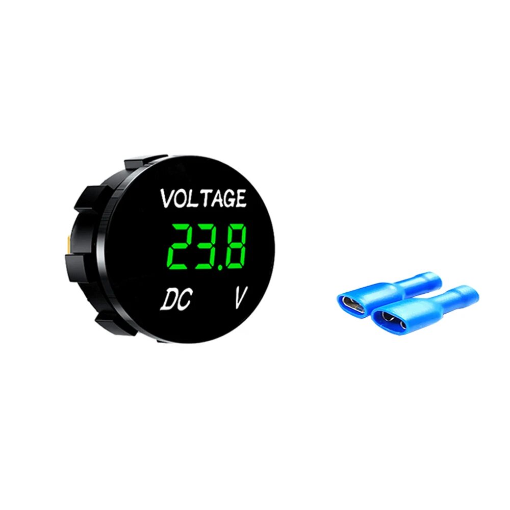 Цифровой вольтметр 23.8V DC, Convex-Green