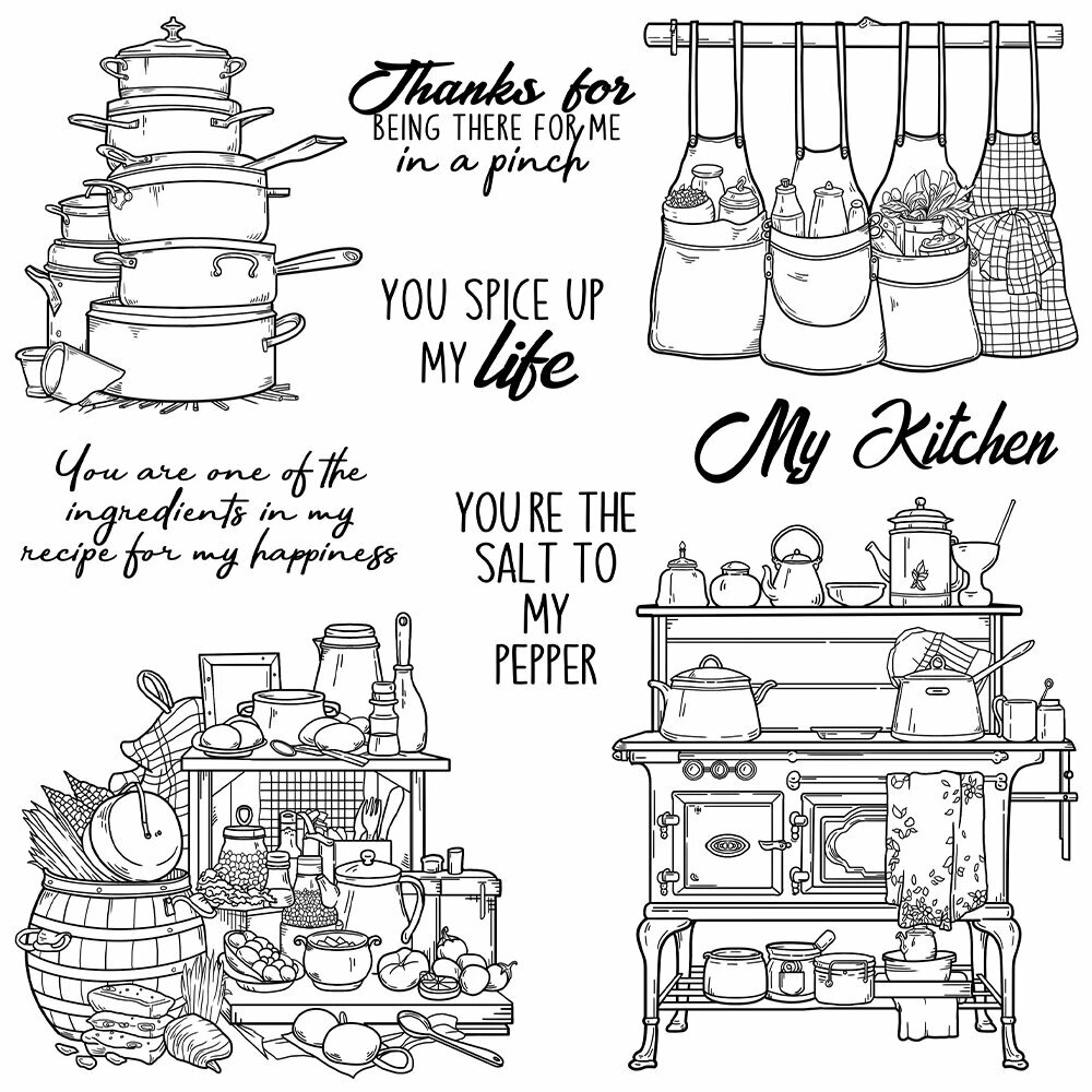 MangoCraft пресс-формы для скрапбукинга clear stamp