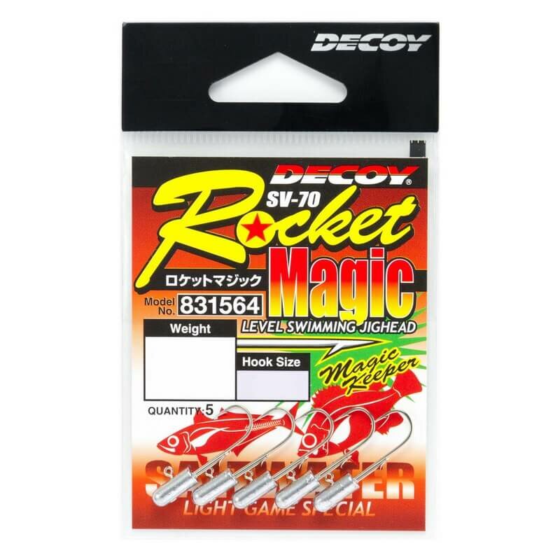 Джиг-головка Decoy Rocket Magic SV-70 #6 2.5g (4шт.)