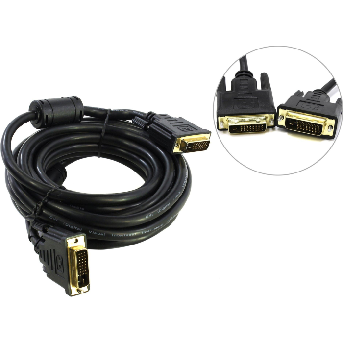 5bites Кабель DVI Dual Link < -> DVI Dual Link 5bites APC-096-050 5 метров