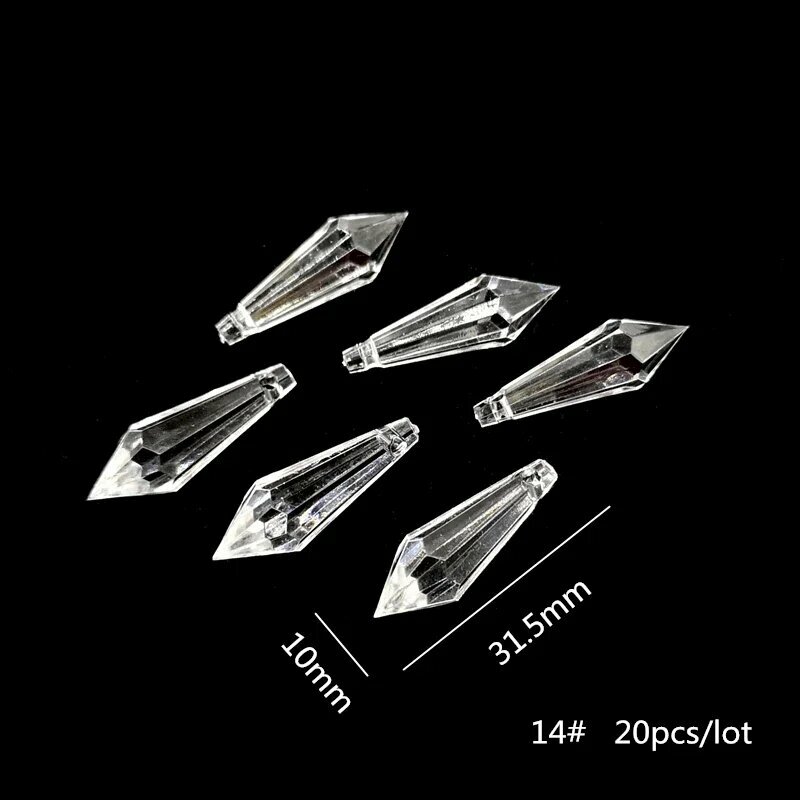 Хрустальные бусины из акрила LXGSMBENTENG 14