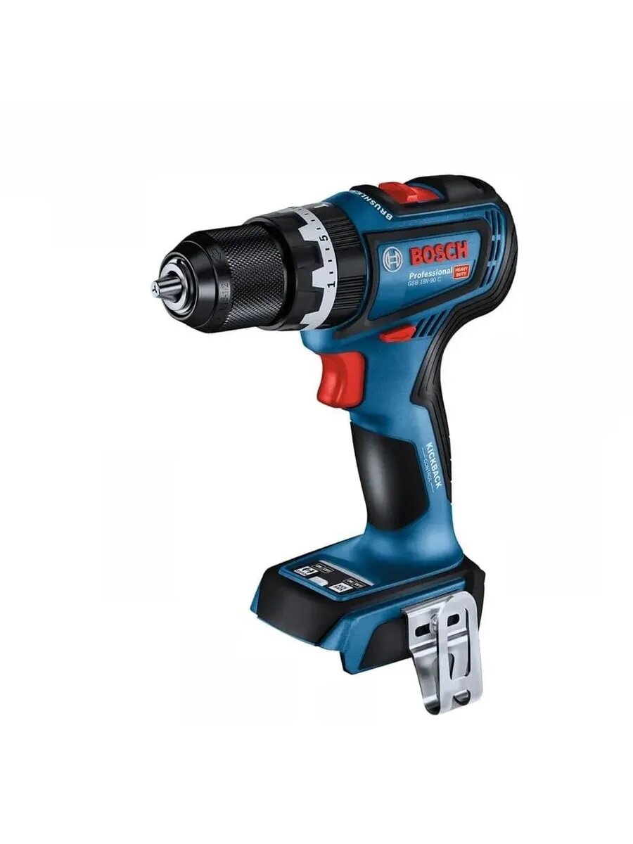 Дрель-шуруповерт Bosch GSB 18V-90 аккум. патрон: быстрозажимной