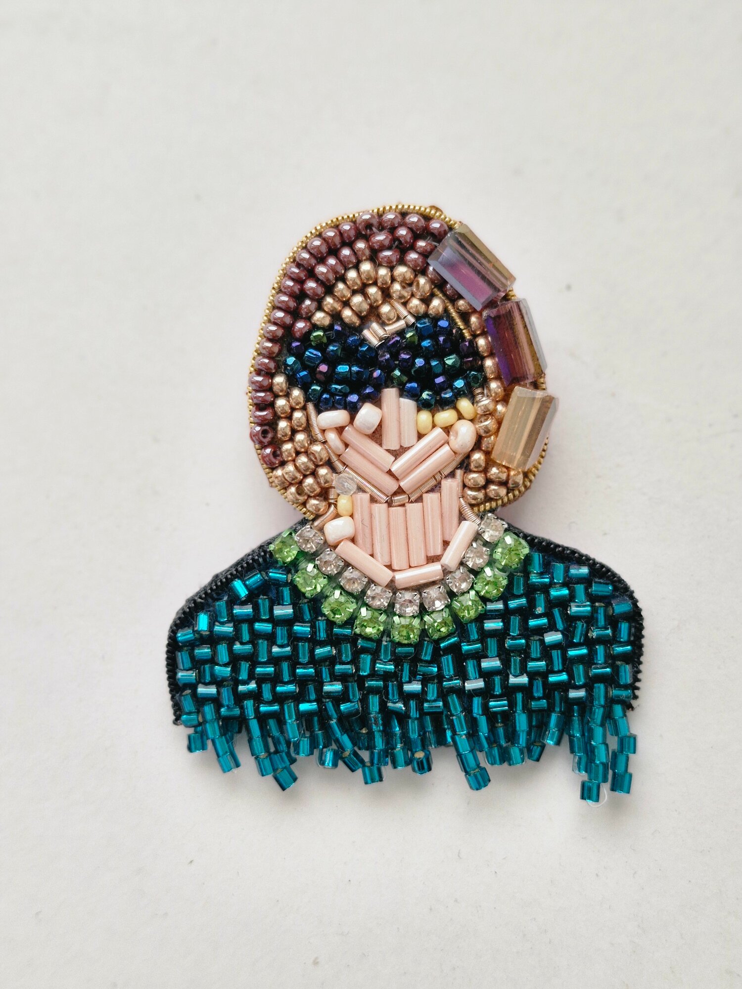 Брошь, кристалл