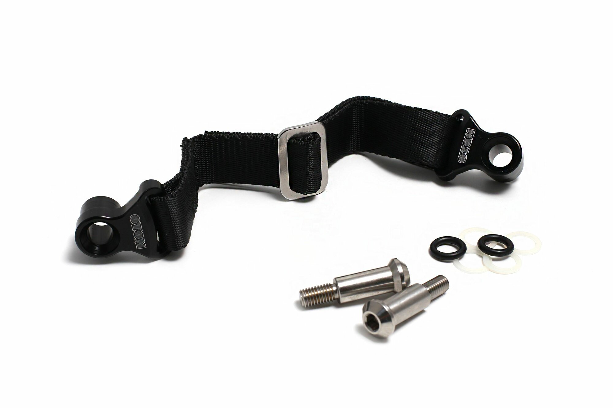 Строп задний для мотоцикла / питбайка Enduro (CNC) OTOM черный