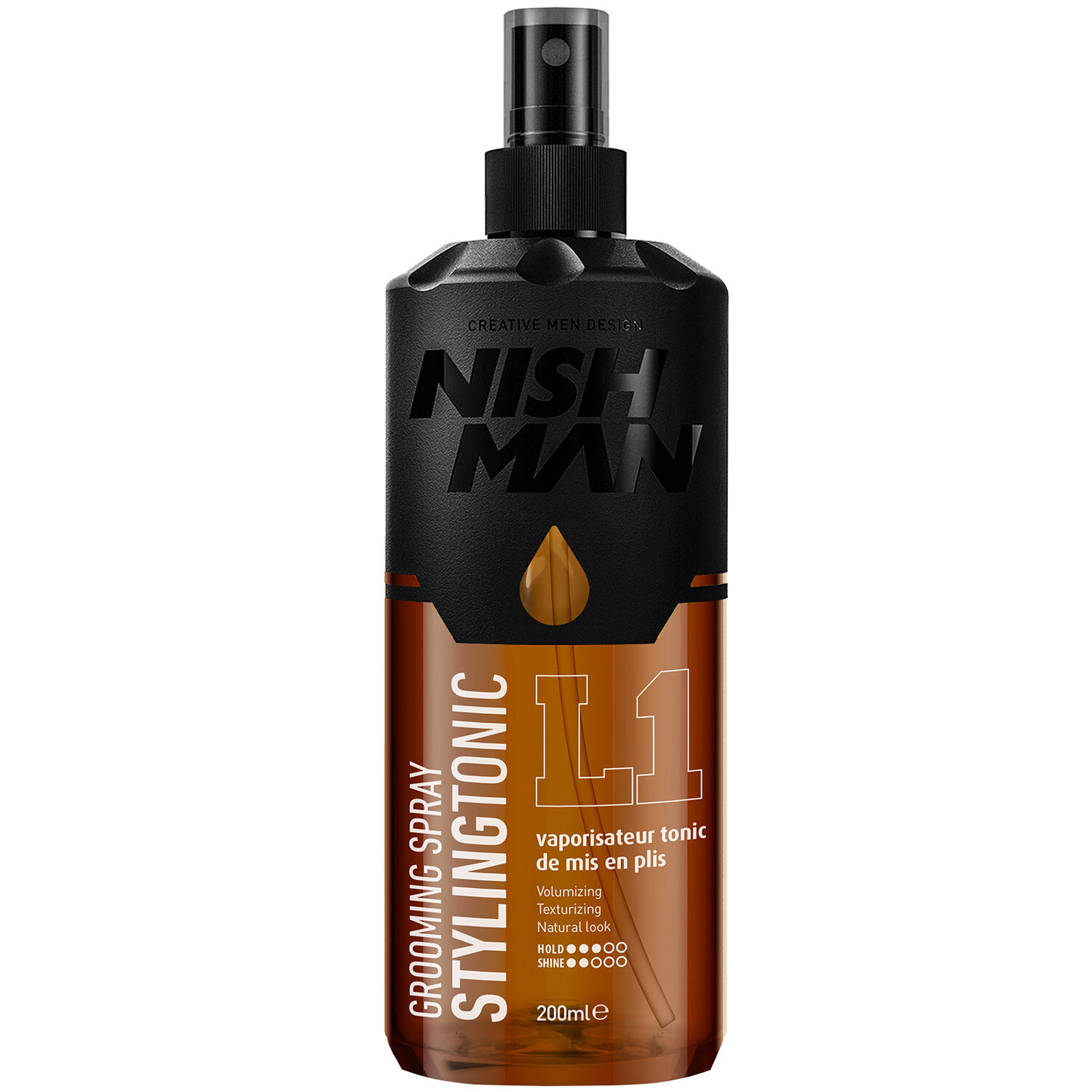 Тоник для волос NISHMAN Hair Grooming, для объема, спрей, 200 мл