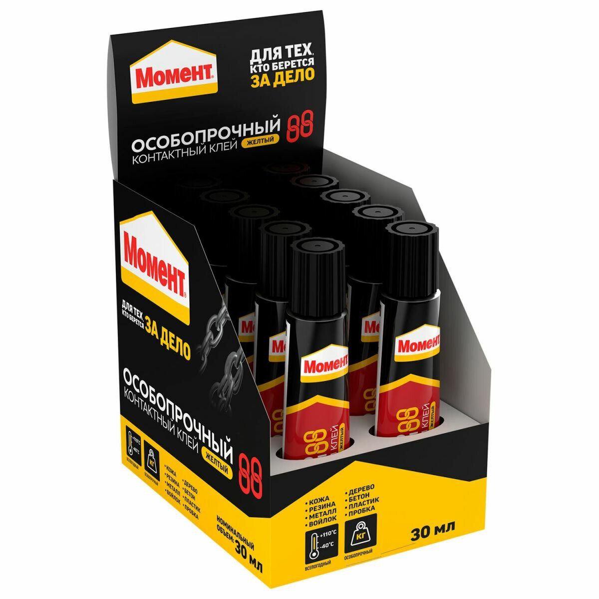 Клей «Момент 88» 30мл шоу-бокс Момент C0036684