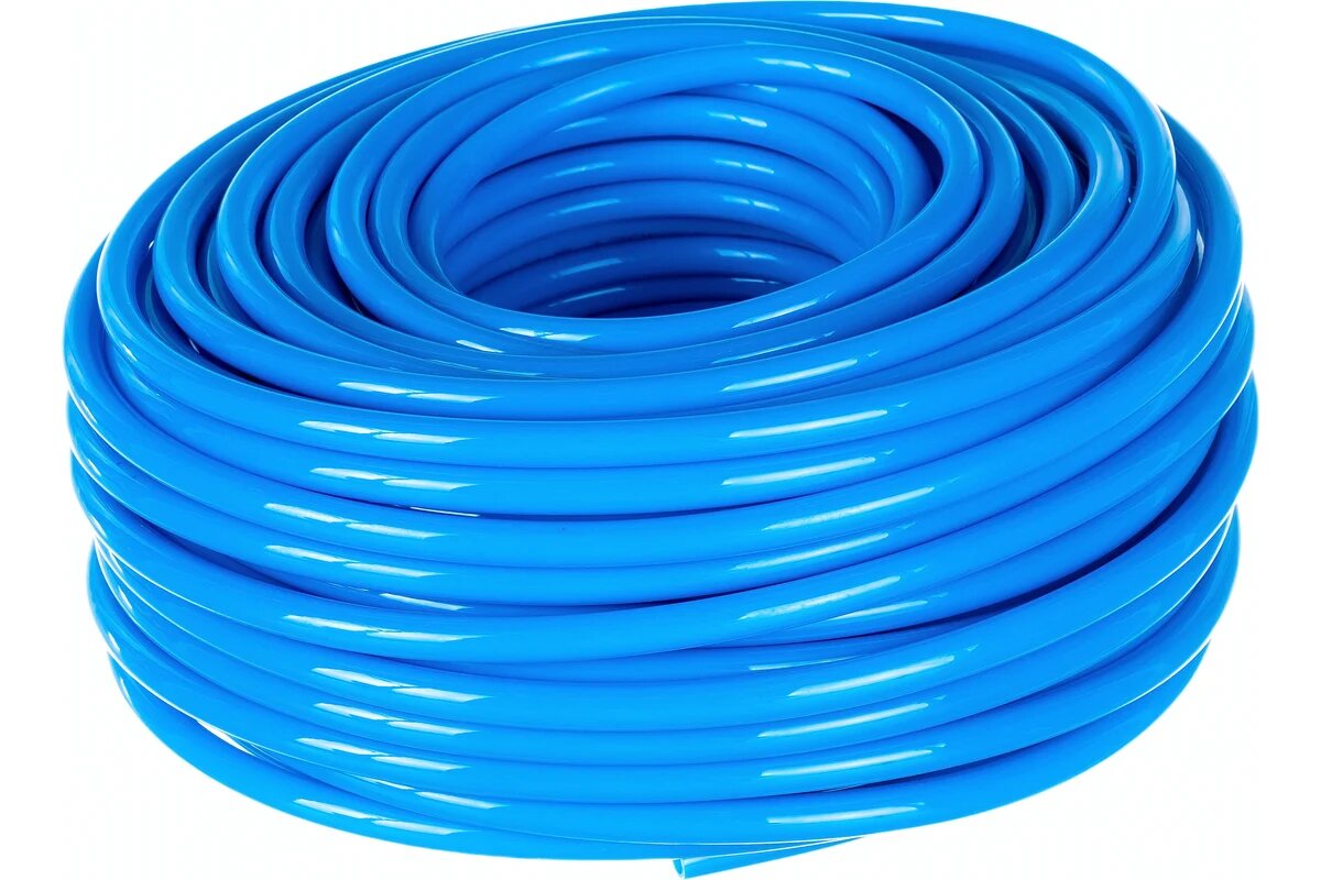 Шланг FUBAG, полиуретан, 15 бар, рапид, 6x10 мм, бухта 50 м, синий