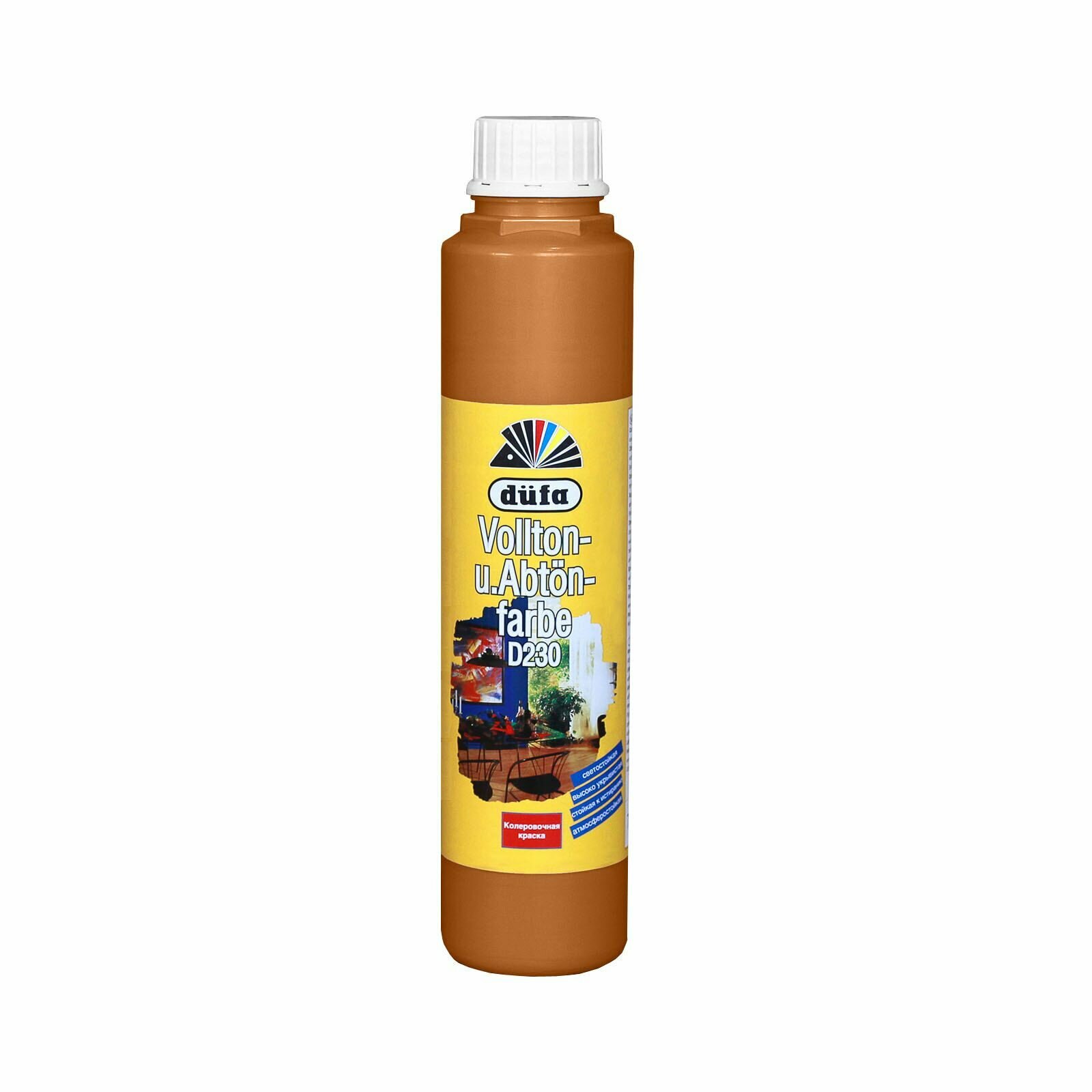 Колеровочная краска Dufa Vollton D230 (0,75л) терракота 134