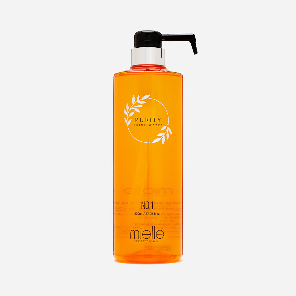Питательный шампуь для волос MIELLE Purity Shine Water Shampoo Original No.1, 800 мл.