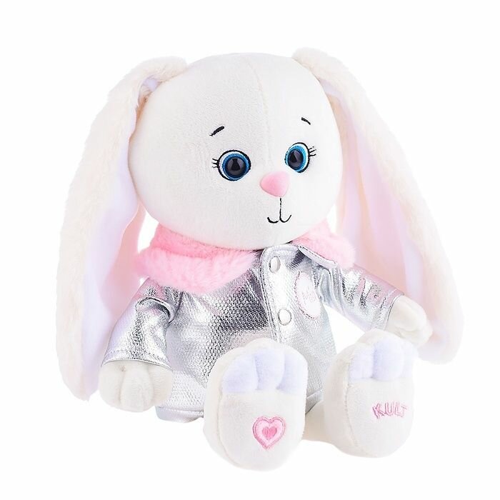 Зайка мягкий BELAITOYS Мия, в куртке, 25 см (273/25/к)