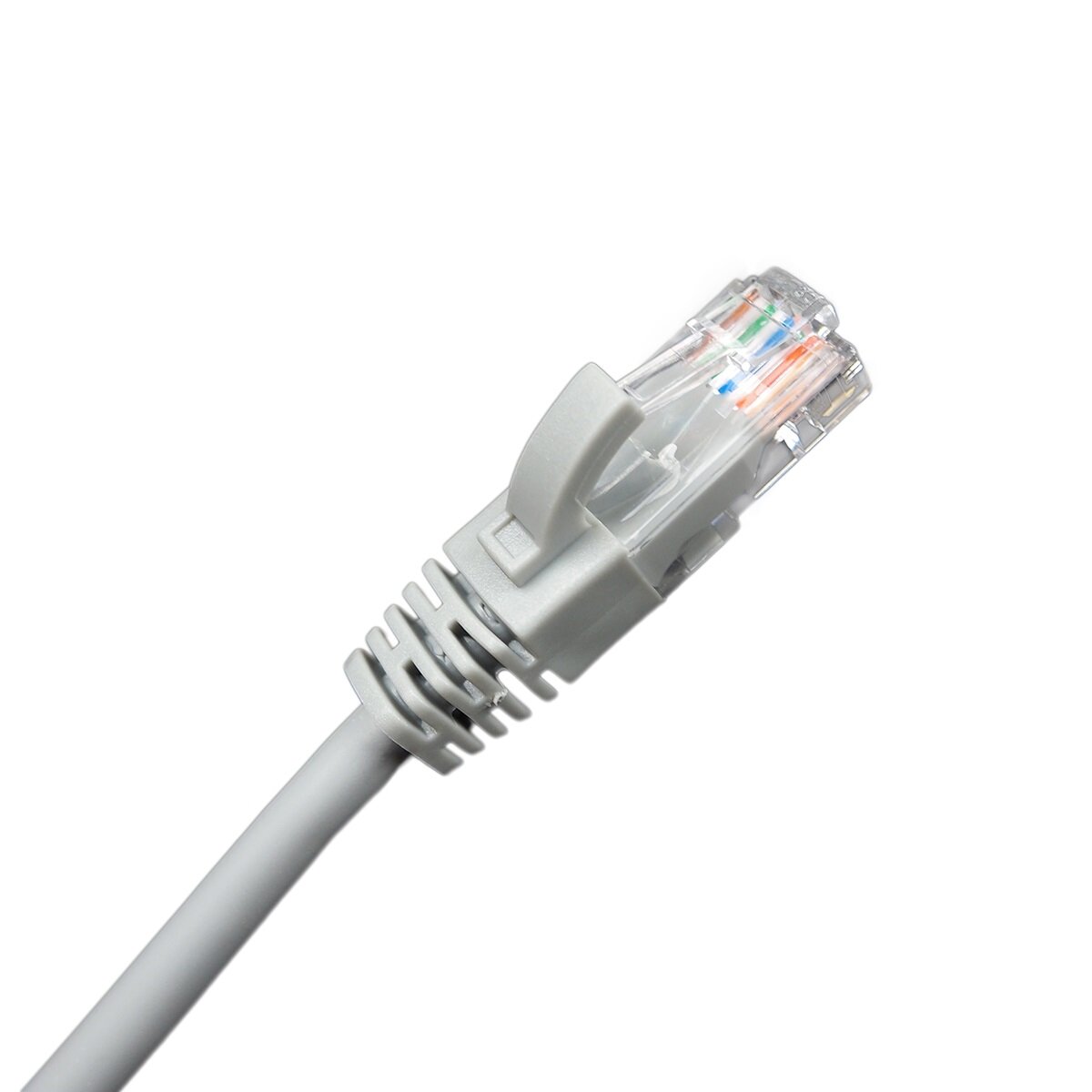 Шнур комм, кат. 5е, неэкр, U/UTP, RJ45/RJ45, 100 МГц LSZH, AWG24 0.15м, серый