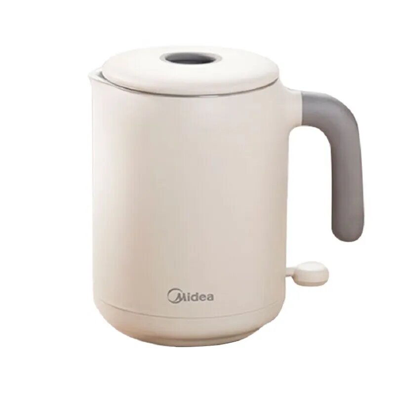 Midea мини электрический чайник 0,6л нержавеющая сталь 220В, MK-SH06X6-102
