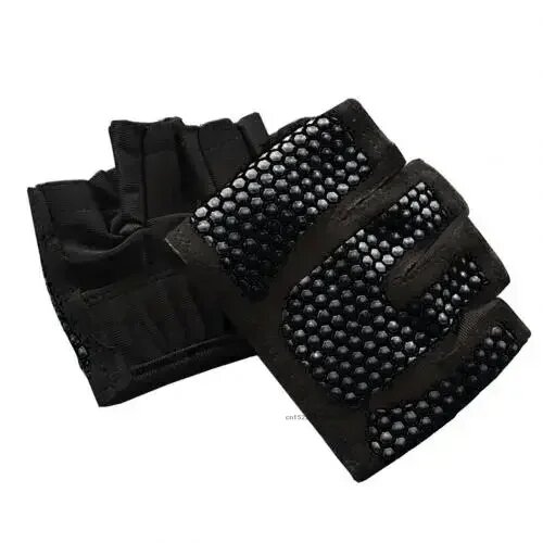 Half Finger Weight Lifting Gloves Черный, black-S