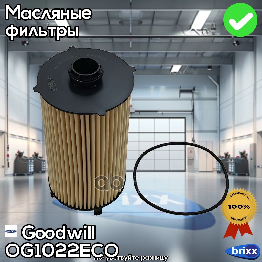 Фильтр Масляный Iveco Trakker (04-) 410 410 Л. с. 04/2006 - Н. в.0 Goodwill арт. OG1022ECO