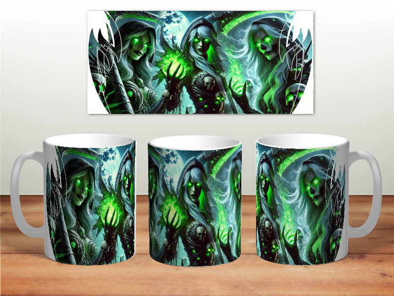 Кружка "World of Warcraft", керамическая, 330 мл, для СВЧ и посудомойки