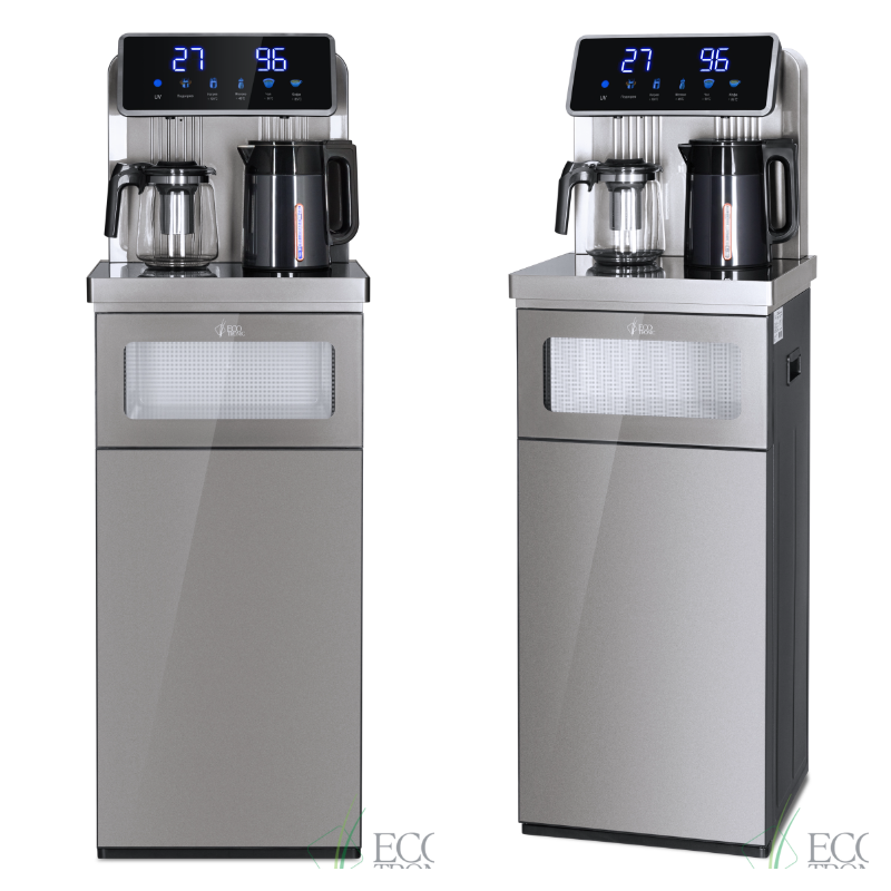 Кулер для воды с чайным столиком Тиабар Ecotronic TB30-LNR UV grey
