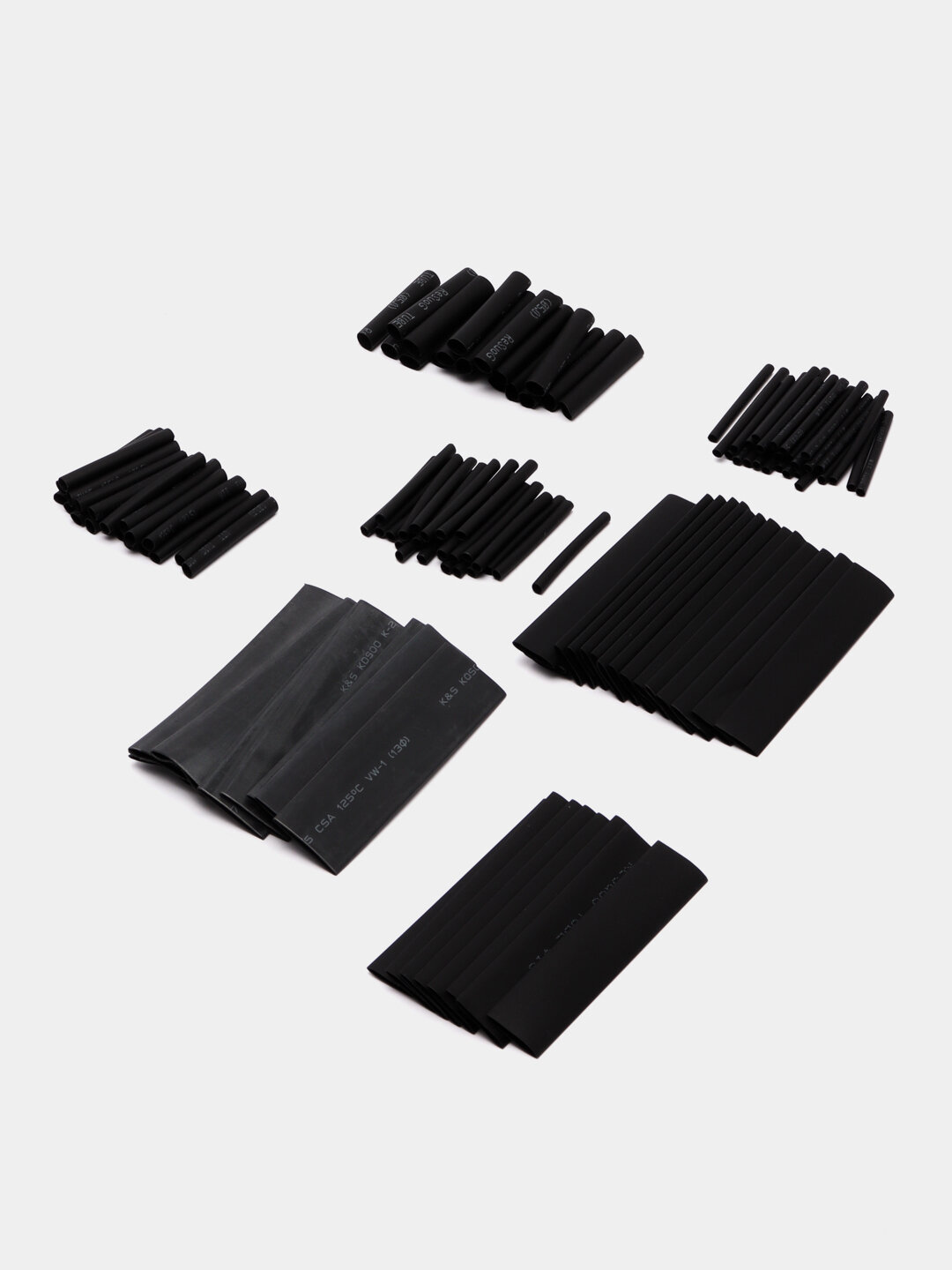 Набор термоусадки 2-13мм 127шт в пластиковом боксе для изоляции