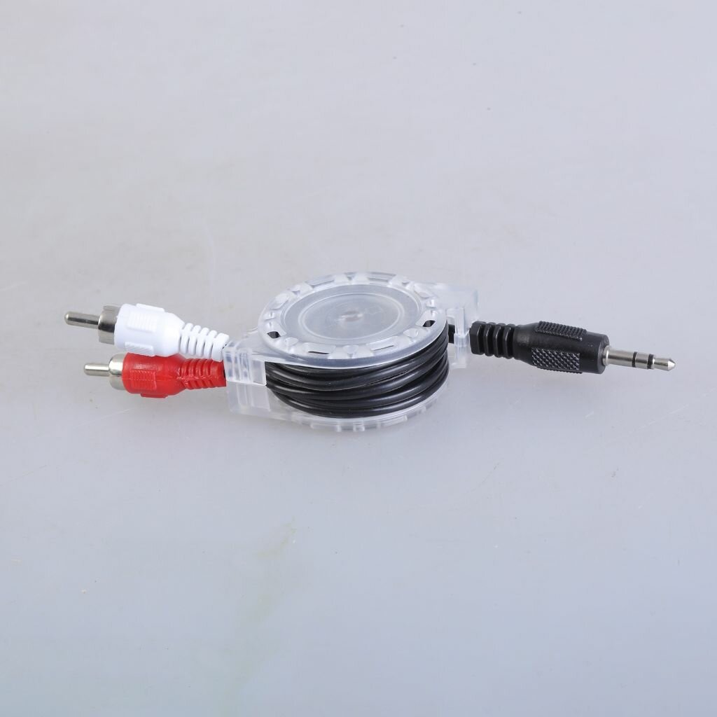 Кабель аудио 3,5 мм 2 RCA — фото 1
