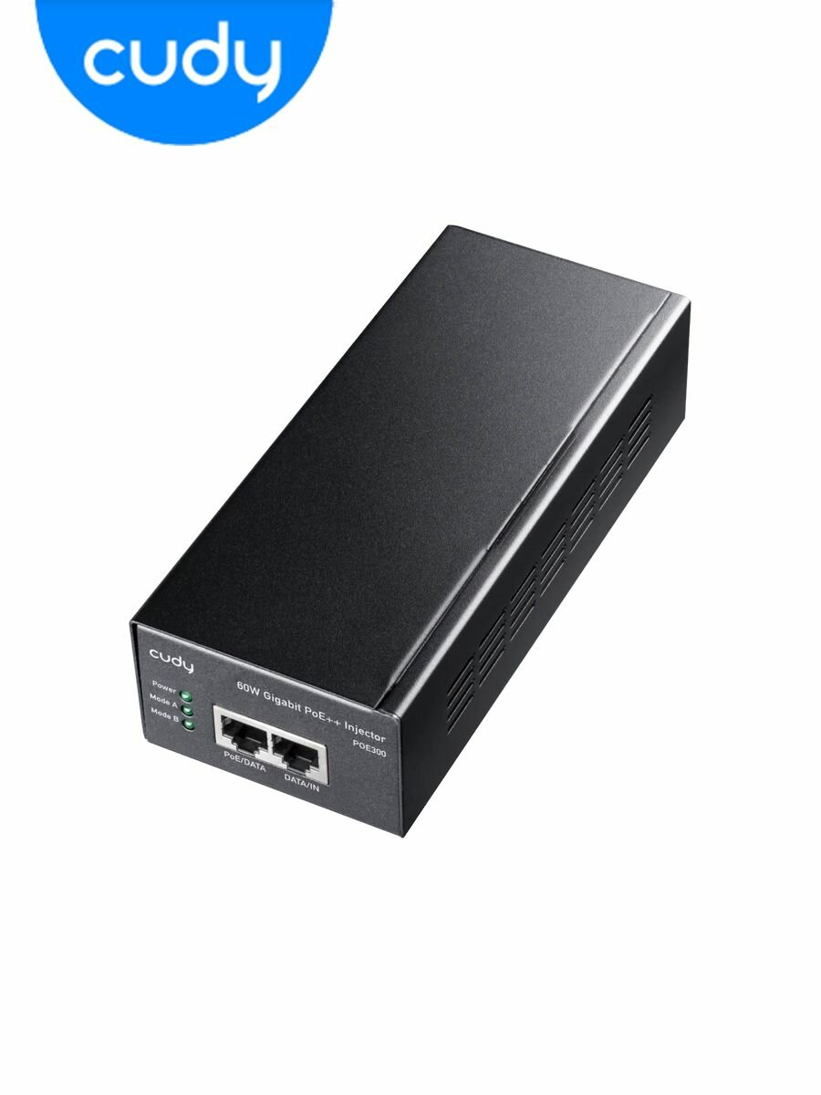 Гигабитный адаптер PoE++ (60 Вт) Cudy POE300