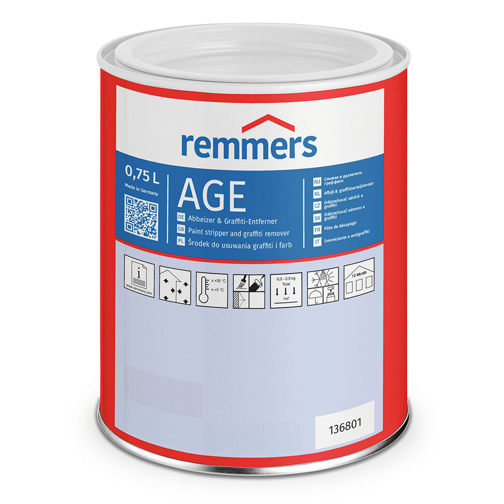 Очиститель AGE 5л Remmers для Удаления Лкм и Граффити.