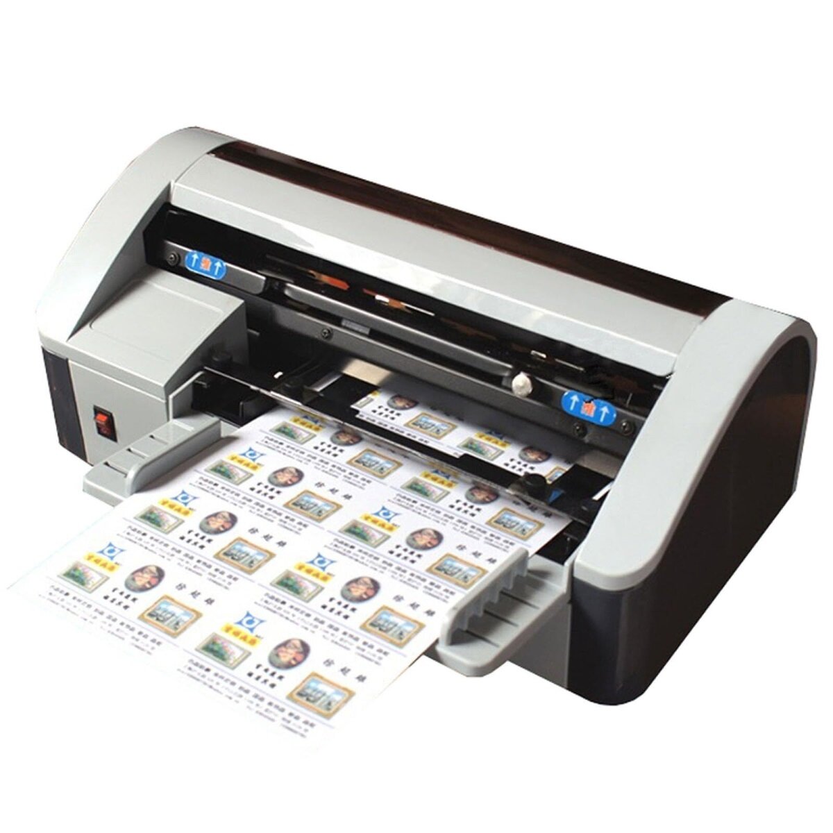 Электрический резак для карт 90x54 мм Регулировка 5-15 мм 40/мин