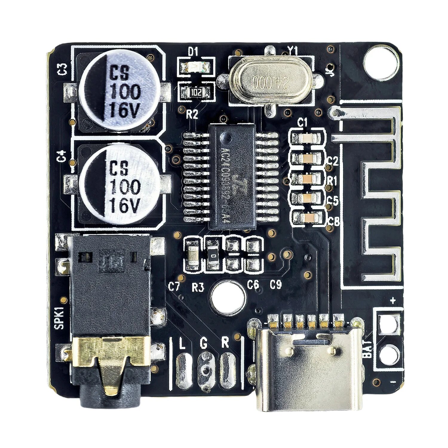 Bluetooth Audio Receiver Board OLNYLO XY-BT-Mini BT5.0 VHM-314 Type-C