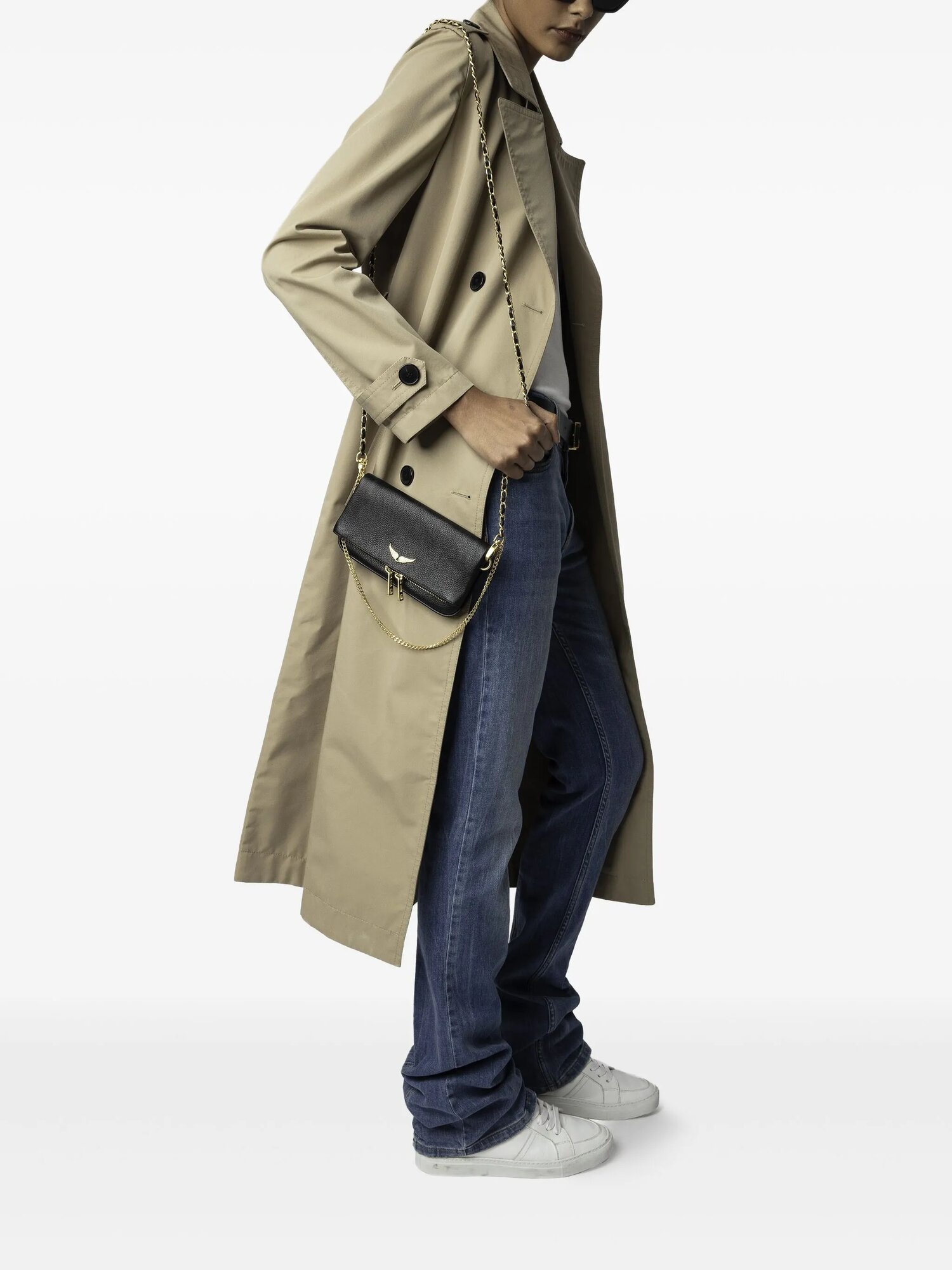 Сумка ZADIG & VOLTAIRE Rock, черный — фото 1