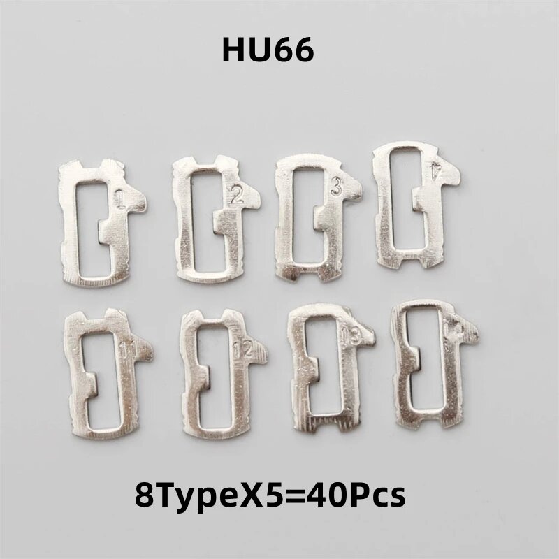 XIEAILI OEM 40 шт. HU66 аксессуары для ремонта замка автомобильный замок язычковая стопорная пластина для Vw K84